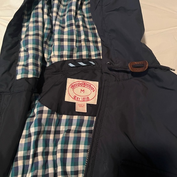 Brooks Brothers | Jackets & Coats | Brooks Brothers Rain Jacket Blue ...